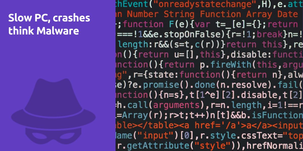 Slow PC, crashes think Malware [RESOLVED] - 2026 - SpywareHammer